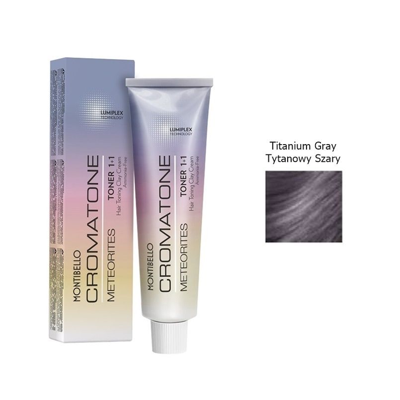 Cromatone Meteorites Titanium Gray | Toner do włosów - kolor tytanowy ...